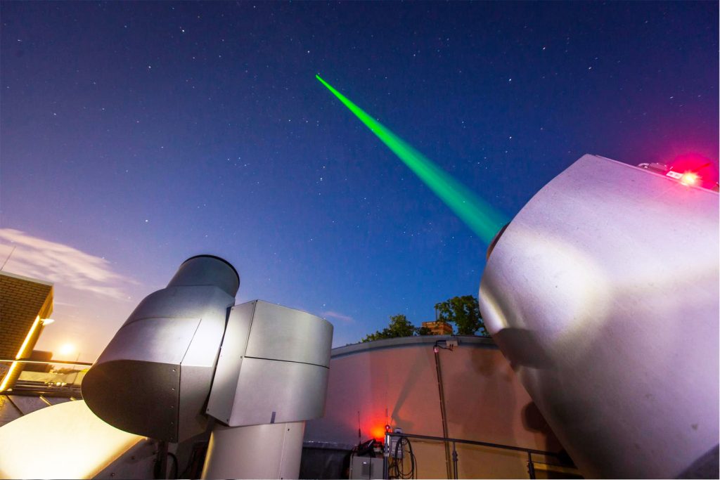 DiGOS - Laser Ranging for Satellites and Space Debris | DiGOS Laser Ranging