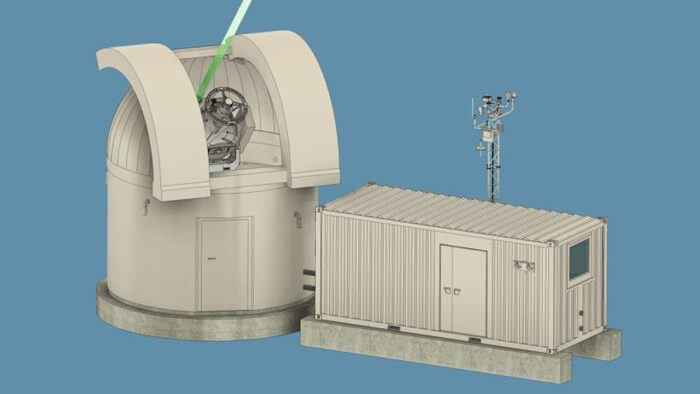 DiGOS - Laser Ranging for Satellites and Space Debris | DLR Space Debris